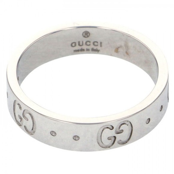 Gucci | Jewelry | Gucci Icon Ring Wg White Gold | Poshmark